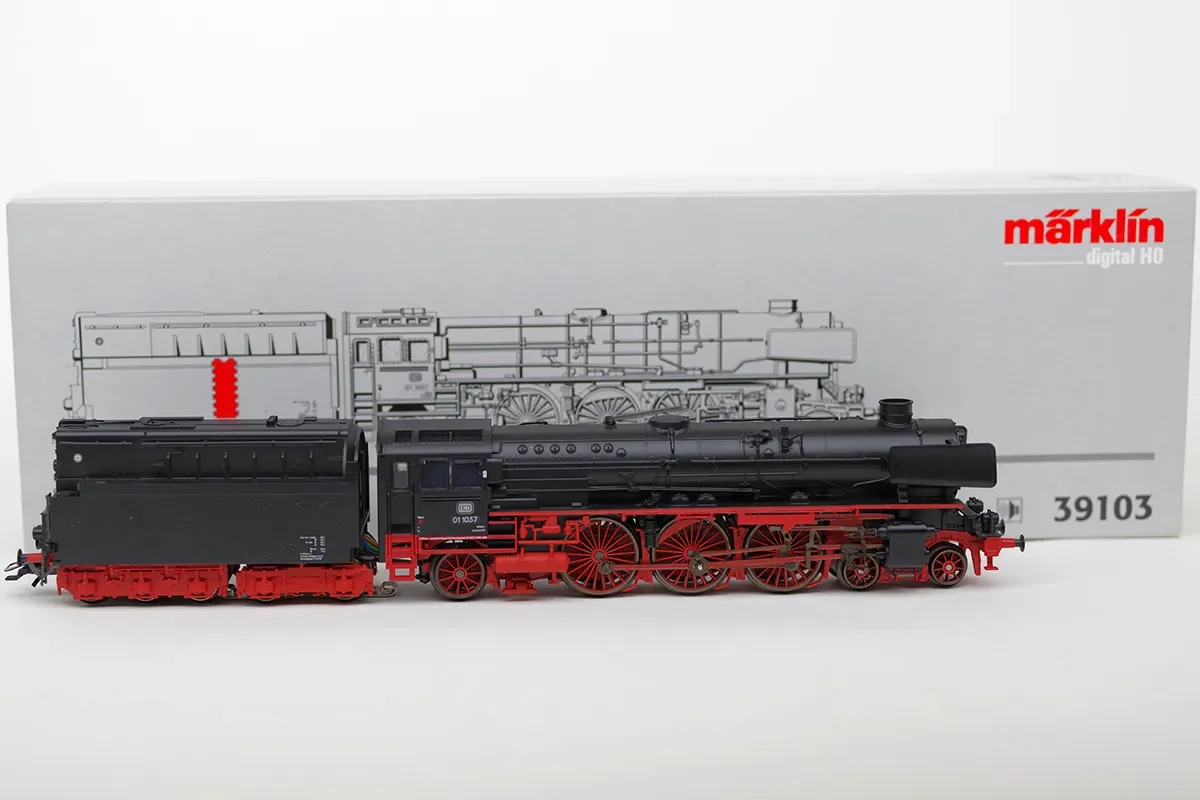 Märklin 39103 damplokomotiv DB BR01 1057 – Digital / Sound ...